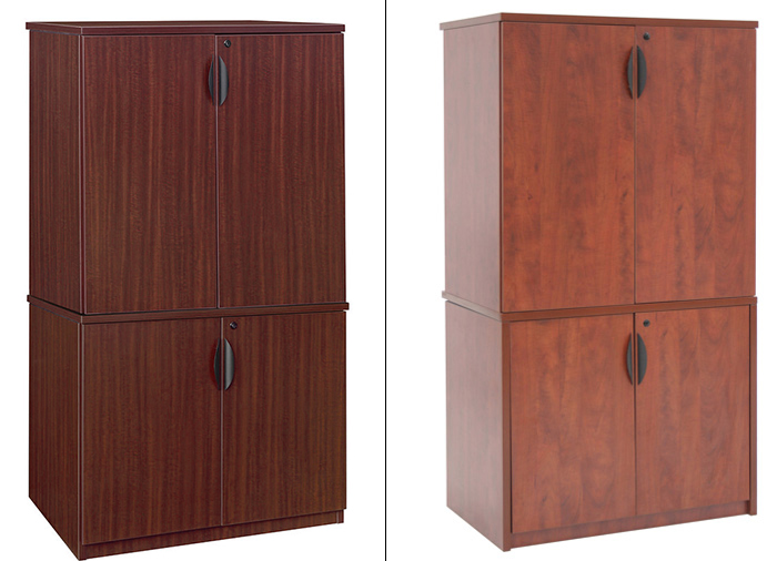 65\"H Office Storage Cabinet, Modular and Stackable - OfficePope.com